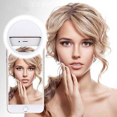 USB Charge LED Selfie Ring Light for Iphone Supplementary Li