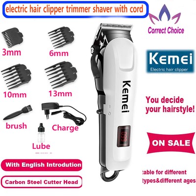 Electric Shaver Hair Trimmer Clipper 无线通家用电推剪理发器