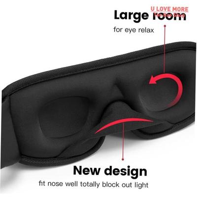 3D Sleeping Mask Block Out Light Sleep Mask For Eyes Soft Sl