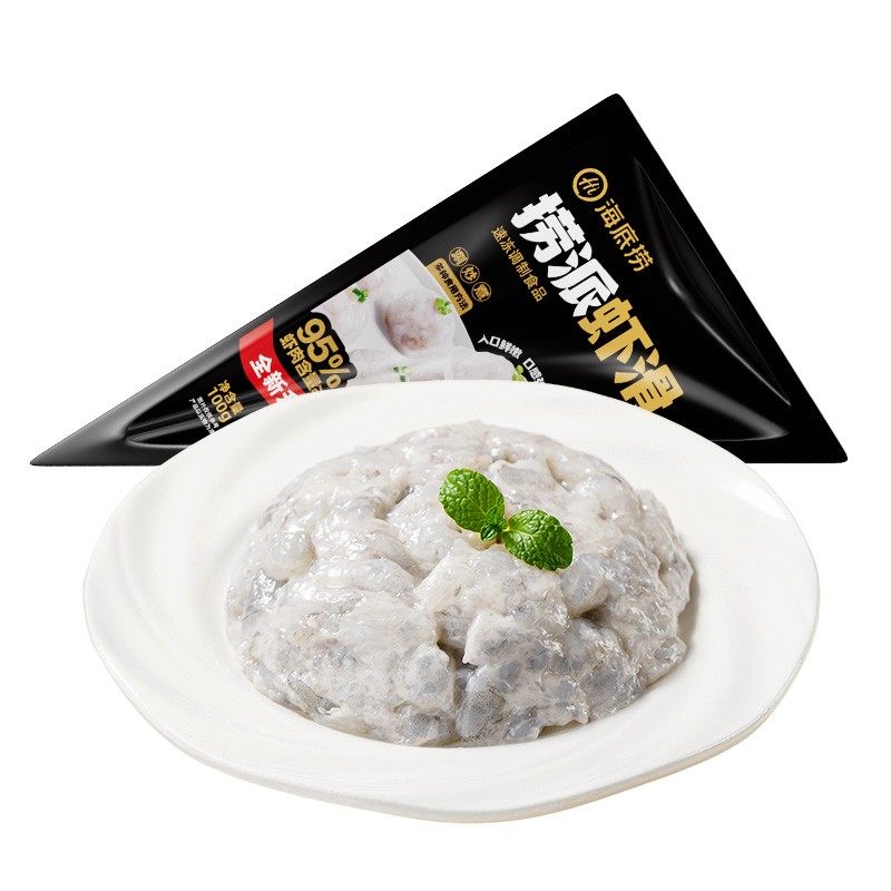 海底捞95%含虾量捞派虾滑100g*8包