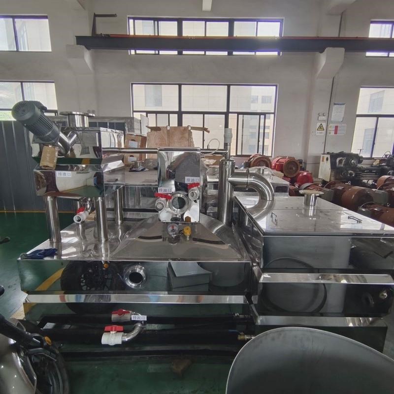 全自动一体化油水分离器商场厨房隔油设备304不锈钢隔油提升设备