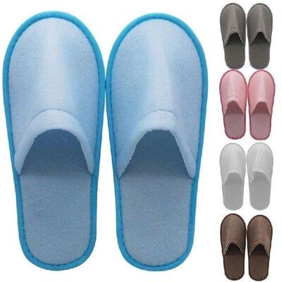 Women Men Disposable Slippers Hotel Slippers Home Indoor