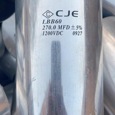 议价薄膜电容1200V 270UF大电流高压薄膜无极电容可维修