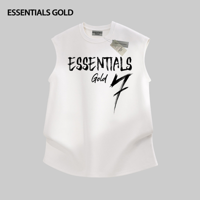 夏季复古个性字母印花坎肩背心男