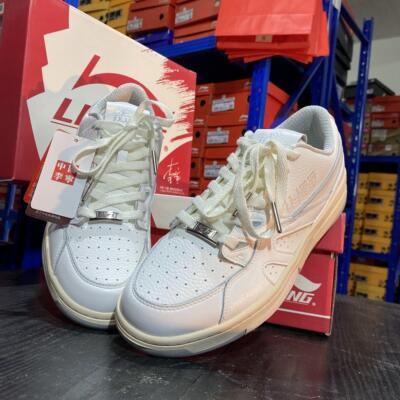 中国李宁937滑板鞋低帮小白鞋