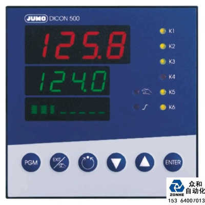 Jumo DICON 500 TN:00362667久茂温控器703570/181-1100-11000