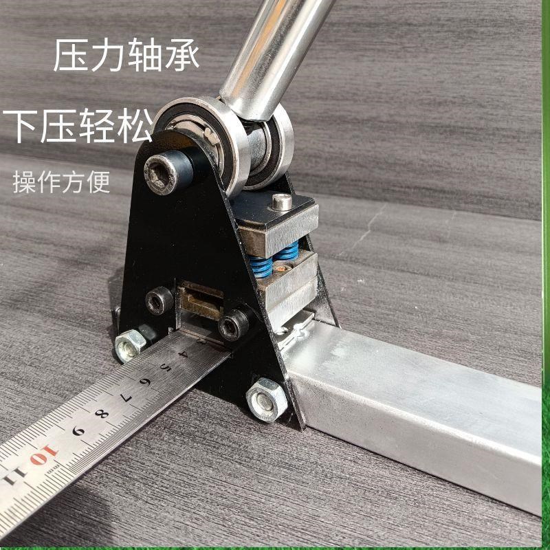 国内同款断桥铝门窗锁条截断冲孔器打孔截断一体机专业工具