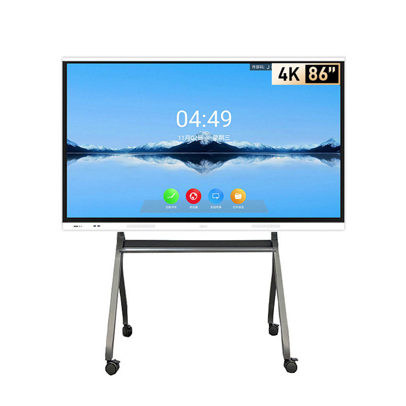 OKV会议平板一体机86英寸科技版V86C3会议触摸触控大屏交互式电子白板无线投屏远程视频会议培训教学解决方案_虎窝淘