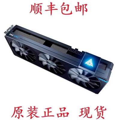 蓝戟显卡IntelArcA750PhotonOC8G台式机高端游戏设计白色黑色可选