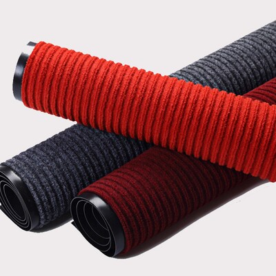 Hotels, guesthouses, anti slip dust removal, water absorption, home welcome mats, shops, entrances, double striped carp
