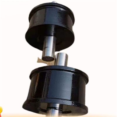 铁路_矿山坡顶钢丝绳拖绳轮_矿用地轮_铸钢地辊