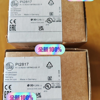 IFM易福门压力传感器PI2817 全新原装，报价为准，议价
