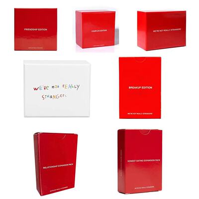 英文版 We're Not Really Strangers 我们不是真的陌生人游戏卡