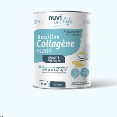 法国版Nuviline preparation海洋骨胶原蛋白强化肌肉柔韧骨骼350g