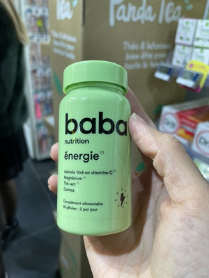 法国本土版 baba energie含维生素C 补充能量 60粒