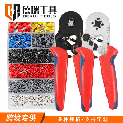 HSC8 6-4/6-6 VE管型端子压线钳针型压线钳压接钳欧式端子压线钳