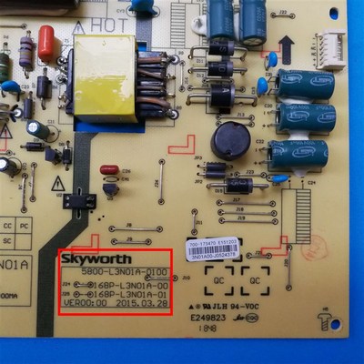 原装创维40X3 43E3500电源板5800-L3N01A-0100 168P-L3N01A-00/01