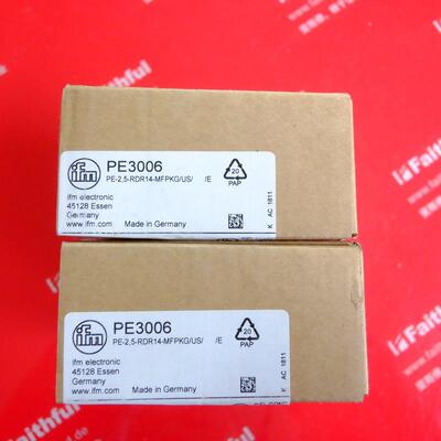 议价IFM PE3006 易福门压力传器 PE-2,5-RDR14-MFPKG/US/ /E