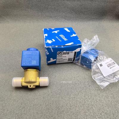 意大利卡士妥CASTEL雪柜1064/3A6 3/8接口220V冷库电磁阀螺丝口