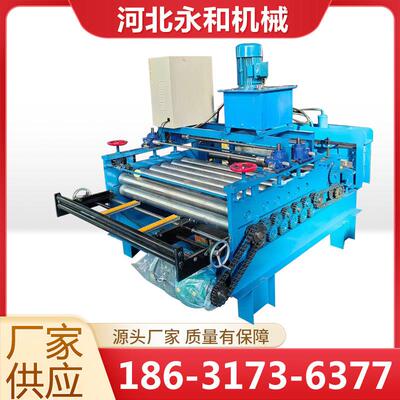 全自动开 平分条机彩钢板不锈钢板铝板开 平机整平机液压铁板分条