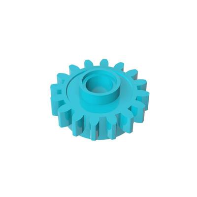 高砖积木零件GDS-1402配件16齿空心齿轮兼容6542MOC拼插散件