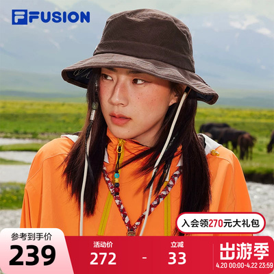 FILAFUSION斐乐情侣圆帽