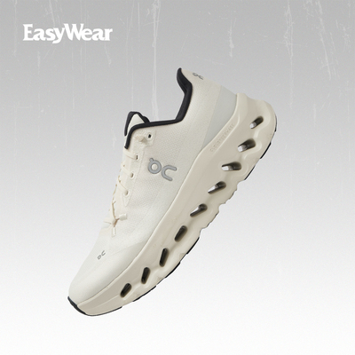 昂跑ON米色男女运动休闲跑鞋