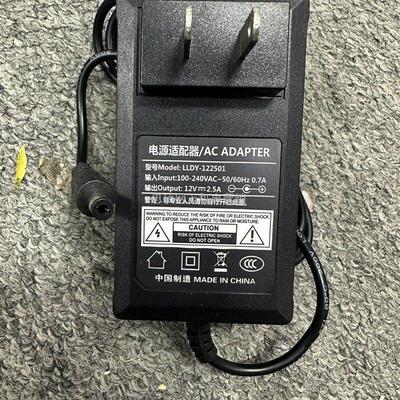 适用电源适配器LLDY-122501液晶显示器显示屏充电器DC12V2.5A变压