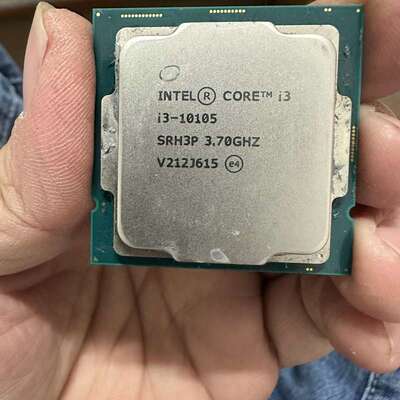 {议价}英特尔i3-10105 CPU 3.70GHz 四核 四线程{可维修}