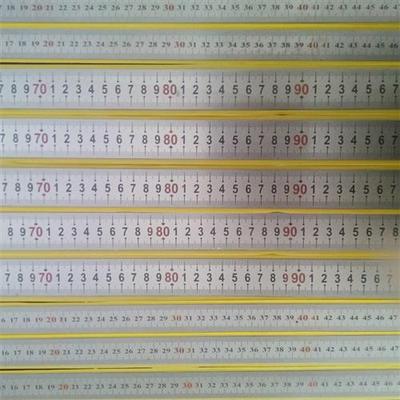 钢尺1米5不锈钢尺子直尺加厚钢板尺15/20/30cm50/60/120铁尺刚尺