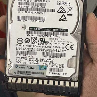 {议价}HP 785410-001 768788-001服务器硬盘