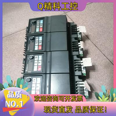 现货台达变频器VFD015EL43A功率为1500W,三相38