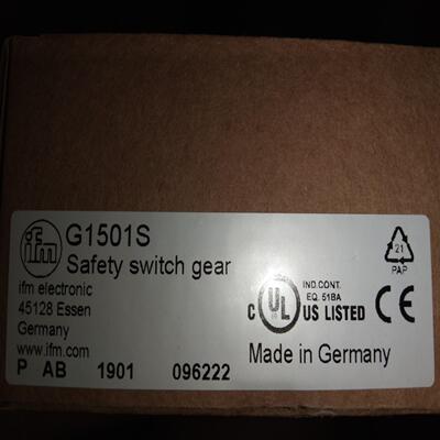 易福门继电器G1501S，全新