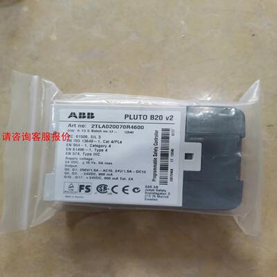 2TLA020070R4600现货一台ABB控制器，拍前询价