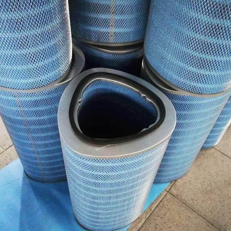 销厂压家P034303供应空机设备三形空气滤筒蓝色阻燃折角叠P0343厂_虎窝淘