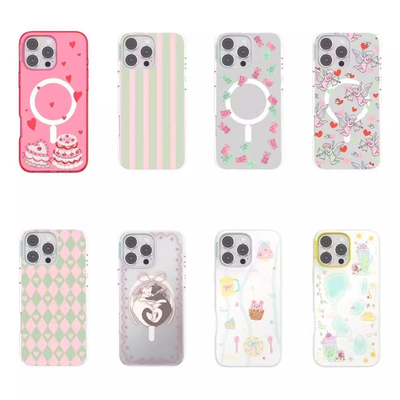 【新品泡泡骚高版-强磁吸手机壳】透明轻薄高级感潮牌iphone17/16promax苹果15Pro/14/13/12手机壳popsocket