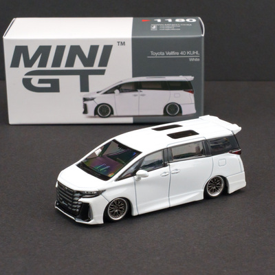 MINIGT 1:64埃尔法丰田Toyota Alphard 40 KUHL 1180合金汽车模型