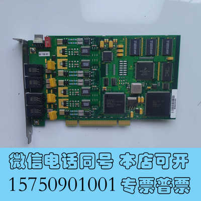 全新Dialogic D/4PCIUFCN 4路模拟语音卡，96询价