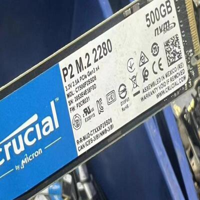 镁光 英睿达 P2 M.2  2280  500G:   C