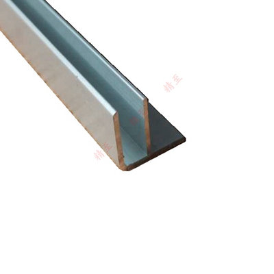 F槽内5mm681012mm铝合金型材卡槽扣黑白色收口条滑导轨包边装饰条