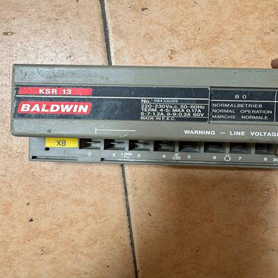 （设备配件）BALDWIN鲍德温控制器一个