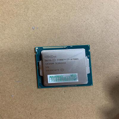 {莱茵电子商行}正式版i7 4790s  4核8线程  32g  电阻完好