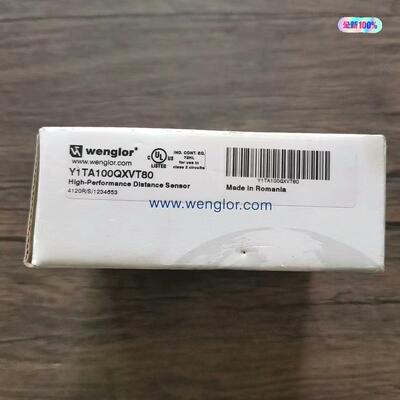 全新原装正品 威格勒 Y1TA100QXVT80 传感器，实
