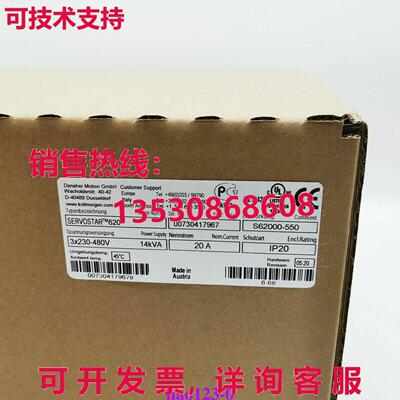 原装供应科尔摩根 servostar 620 s62000-550 伺服驱动 s62000550