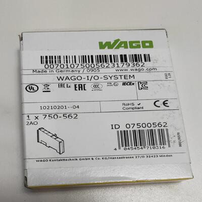 750-562模块全新万可PLCWAGO-l/ SYSTEM