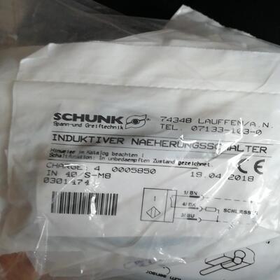 正品雄克SCHUNK磁性传感器IN 60/S-M8货号 03