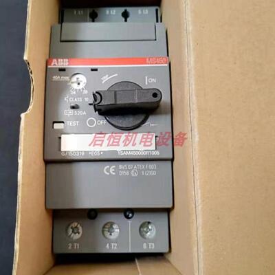 ABB电动机启动器 MS450-40 (28-40A) 1SAM450000R1005议价