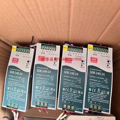 【工控自动化】明纬开关电源 SDR-240-24  实物拍摄议价