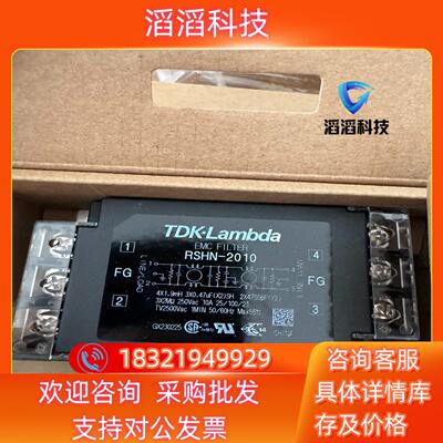 现货TDK电源线路EMC滤波器RSHN-2010100