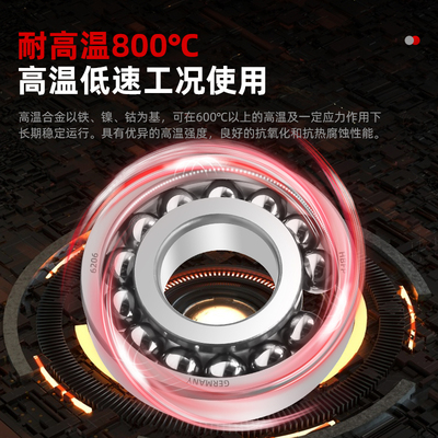 德国满珠耐高温轴承300度1000度大全970214高速6214-2Z/VZ208